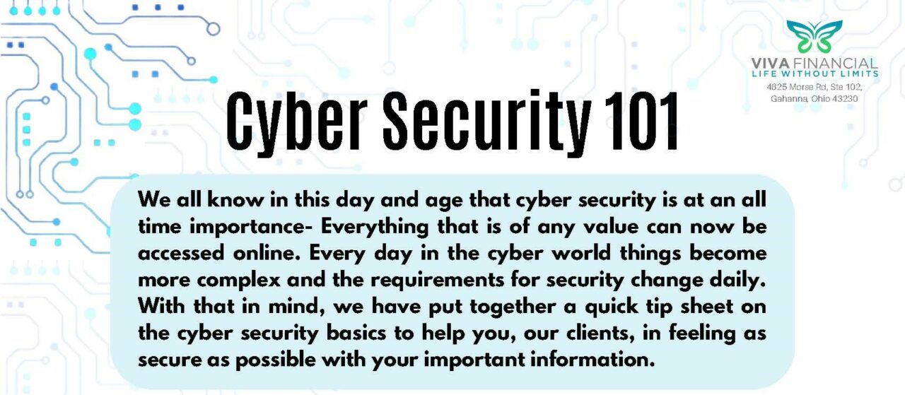 Cyber Security 101 - Viva Financial